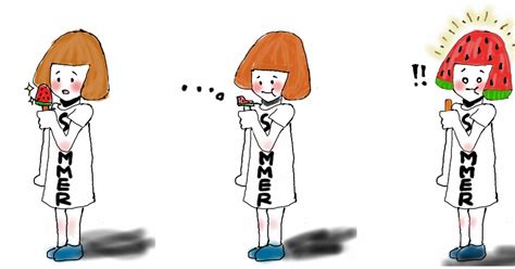 女の子 スイカバー のいざわのイラスト Pixiv