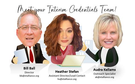 Interim Credentials Updates Fall Edition