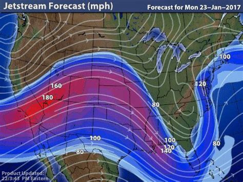 Current Weather Map Jet Stream