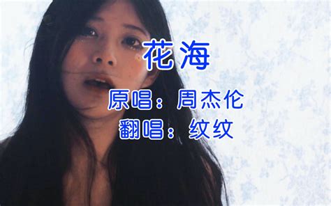 这迟来的花海呀 今天的纹纹 今天的纹纹 哔哩哔哩视频