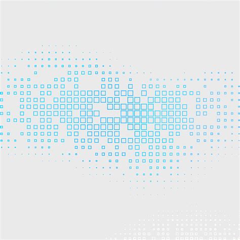 Technology graphy illustration, blue cube graphic, tech point basemap ...