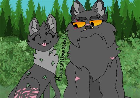 Yellowfang And Cinderpelt Warrior Cats