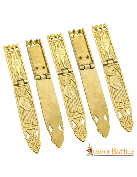 Set 5 Brass Strips To Make Your Roman Cingulum ⚔️ Medieval Shop