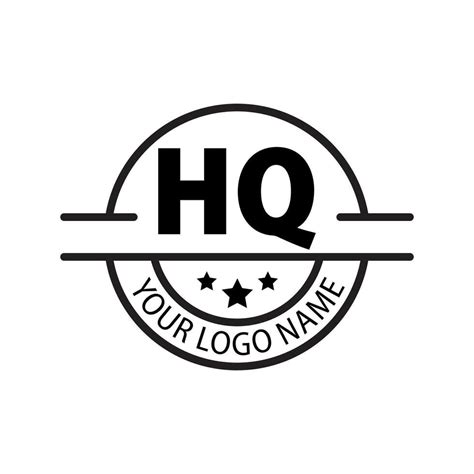 Letter Hq Logo Hq Logo Design Vector Illustration For Creative Company