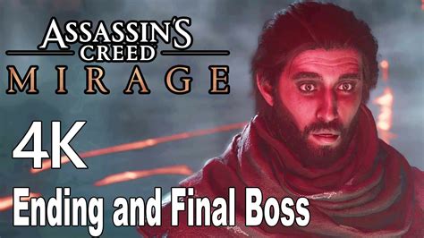 Assassins Creed Mirage Ending And Final Boss Fight 4k Youtube
