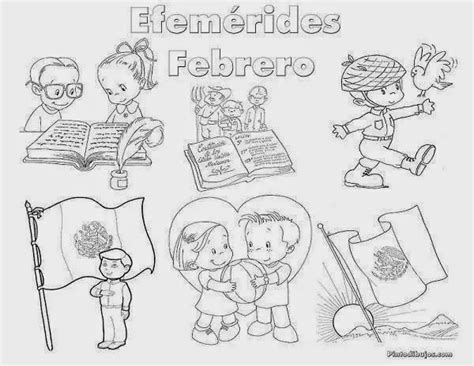 Pinto Dibujos Efémerides Por Mes Para Colorear Y Pintar