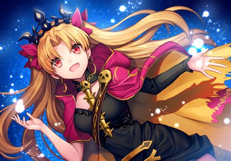 Blonde Hair Cape Dress Ells Ereshkigal Fategrand Order Fategrand