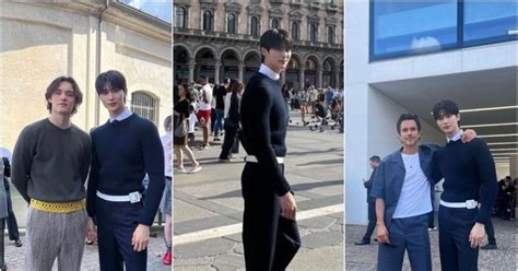 변우석 맷 보머→루이스 패트리지 압도한 피지컬 밀라노 빛낸 美친 비주얼