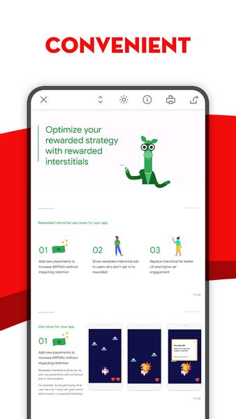 دانلود برنامه Pdf Reader And Pdf Viewer اندروید بازار