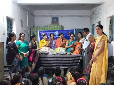 Innerwheel Club Distributed Education Material To The Girl Students