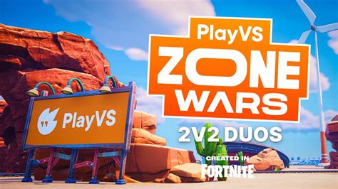Playvs Zone Wars 2v2 Trailer New Island Youtube