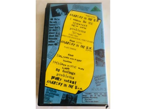 Vhs Sex Pistols The Filth And The Fury 81045461