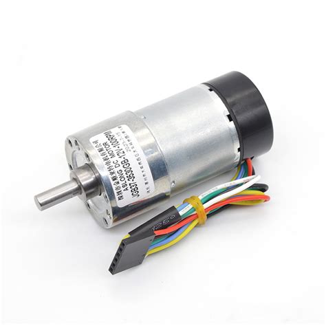 Aslong Jgb37 3530gb霍尔编码器直流减速电机测速盘大扭矩正反转虎窝淘
