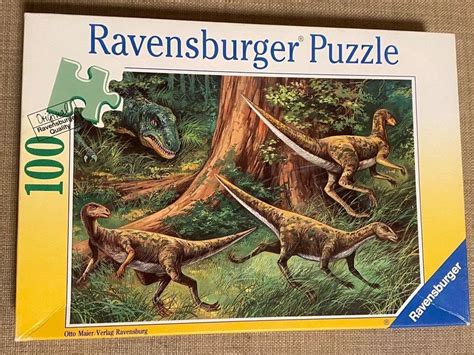 RAVENSBURGER PUZZLE DINOSAURIER 100 ST Gebraucht in chiasso für CHF