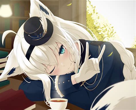 Shirakami Fubuki And Shirakami Fubuki Hololive Drawn By Jupiterjack Danbooru