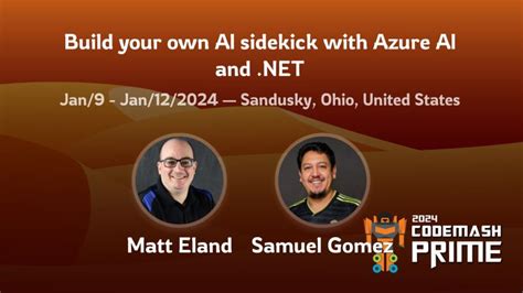 Matt Eland On Linkedin Im Happy To Share That Ill Be Leading My