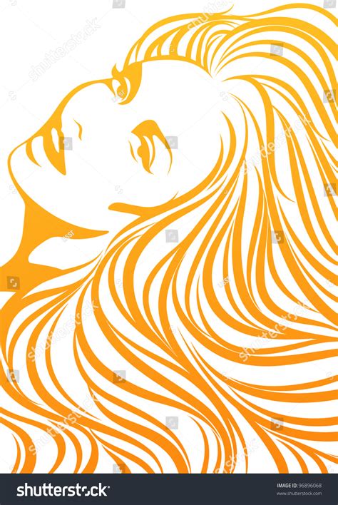 Sexy Girl Vector Illustration Stock Vector Royalty Free 96896068