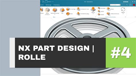 Siemens NX Part Design Übung So Einfach Modellieren Sie Einen Flansch PSPLM