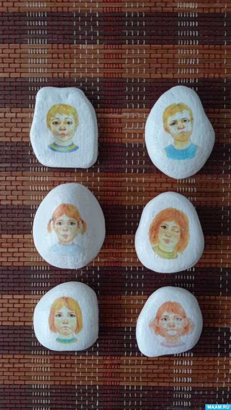 Дидактическая игра «Мимика на камнях» для детей 4–7 лет (4 фото ...