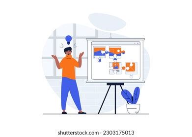 Beauty Salon Web Concept Character Scene Stock Vector Royalty Free Shutterstock