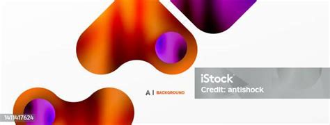 둥근 모양과 원형 기하학적 추상 배경 배경 화면 배너 배경 카드 책 일러스트 레이 션 방문 페이지에 대한 벡터 일러스트 레이 션 0명에 대한 스톡 벡터 아트 및 기타 이미지