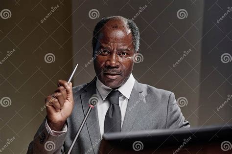 Politics Performing At Conference For People Stock Image Image Of