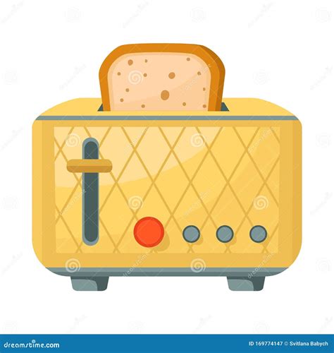 Vector Illustration Of Toaster And Bread Sign Graphic Of Toaster And
