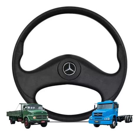 Volante Mercedes Benz Mb1 1620 709 1113 1313 43cm Hpn Parcelamento
