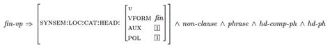 constraint based syntax 2 week 3 english grammar
