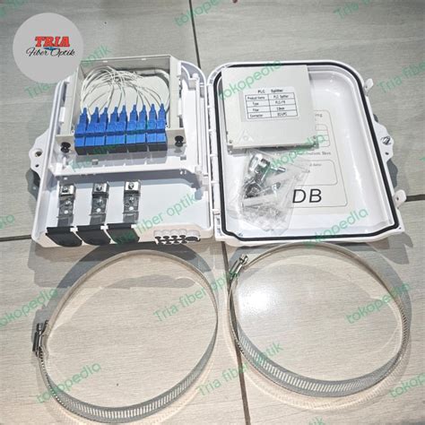 Jual Odp 8 Core Lengkap Spliter Box 1 8 Sc Upc Odp Mini 8 Core