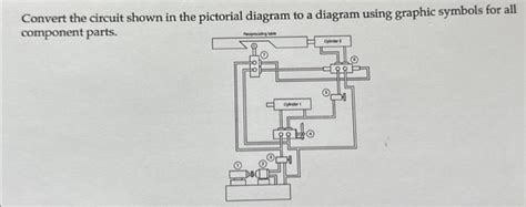 Solved Convert The Circuit Shown In The Pictorial Diagram To Chegg