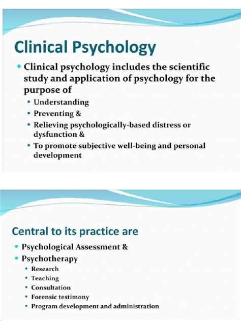 Conceptual Framework In Clinical Psychology Pdf
