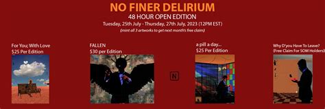 No Finer Delirium