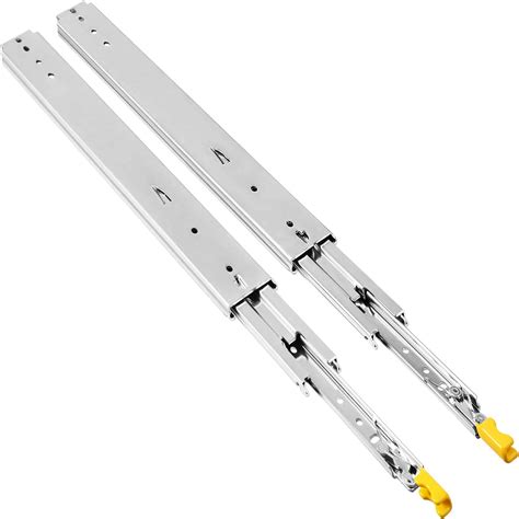 Vevor Heavy Duty Drawer Slides With Lock 1016 Cm 227 Kg Capacity