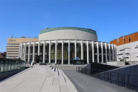 Place Des Arts Is A Major Performing Arts Centre Editorial Photography
