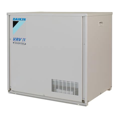 Daikin Vrv Iv Rkxyq8t7y1b Installation And Operation Manual Pdf Download Manualslib