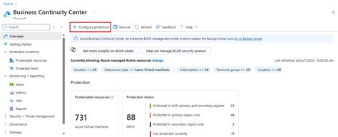 Quickstart Back Up A Vm With The Azure Portal By Using Azure Backup