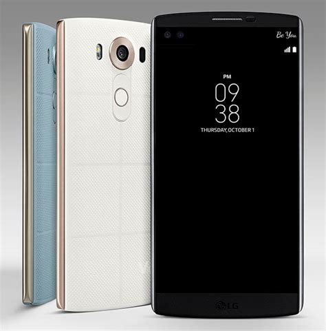 Смартфон Lg V10 оснащен дополнительным дисплеем и сканером отпечатков
