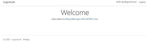 Registration And Login Functionality In Asp Net Core Mvc Web