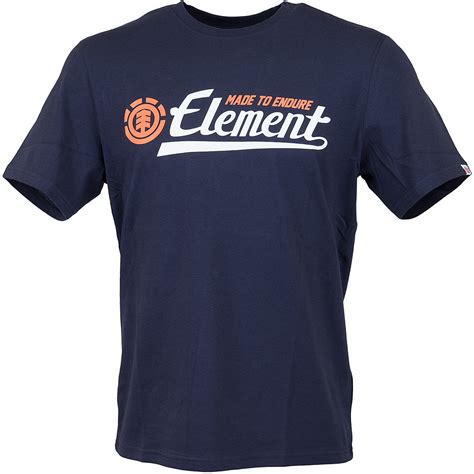 Element T Shirt Signature Navy Hier Bestellen