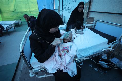 Gazas Health System ‘on Its Knees As Israel Pushes Into Khan Younis