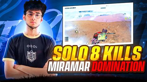 Kills Chicken Dinner Solo Kills Miramar Domination Youtube