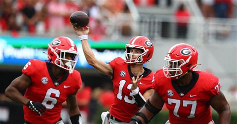 Georgia Football South Carolina Game Time TV Channel How To Watch