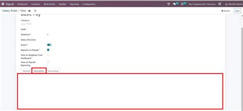 How To Configure Salary Structures Salary Rules In Odoo Payroll