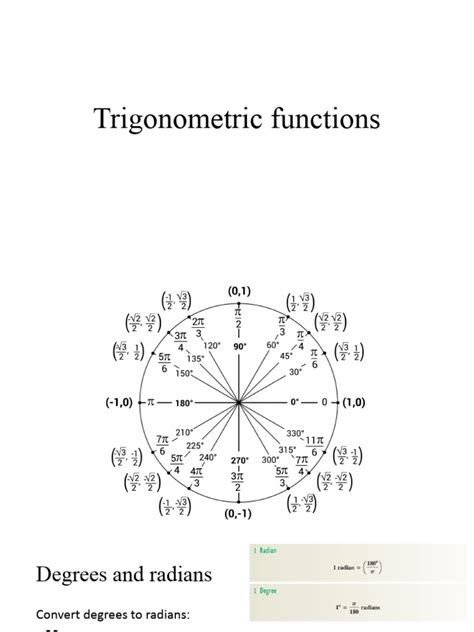 trigonometric functions pdf trigonometric functions angle