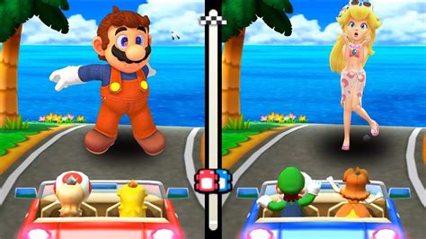 【마리오 파티 100 미니게임 컬렉션】미니게임 로살리나 Vs 피치 Vs 루이지 Vs 데이지마스터 Cpu Youtube