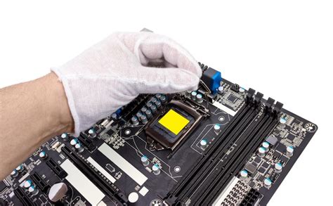 Premium Photo Electronic Collection Installation Of Processor