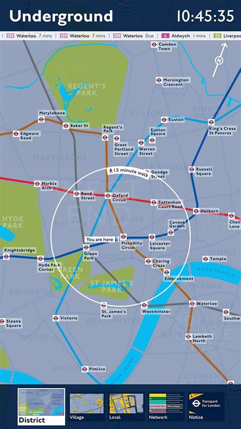 Real Time Digital Information Mapping Applied Wayfinding