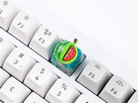 Cute Fruit Resin Artisan Keycap Keychron Canada