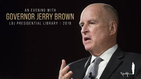 An Evening With Governor Jerry Brown Youtube